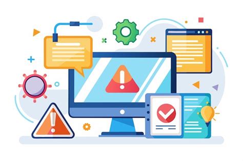 Premium Vector Various Electronic Devices Including Computer Monitor