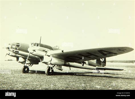 The Heinkel He 111 Was A German Bomber Aircraft Used During World War