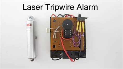 build a simple laser tripwire alarm make