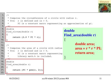 Ppt Ecs30 Summer 2014 Programming And Problem Solving 03 Chapters