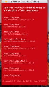 Reactjs How To Solve This Error Rawtext Must Be Wrapped In Explicit Text Component For React