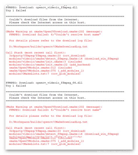 Opencv Opencv Ffmpeg Ippicv Csdn