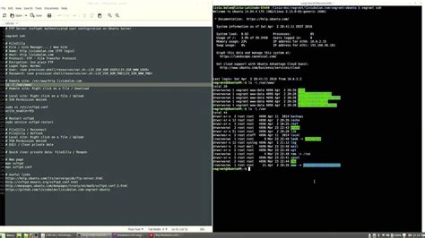 Ftp Server Vsftpd Authenticated User Configuration On Ubuntu Server