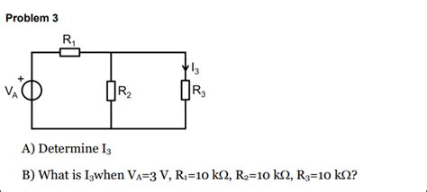Solved Problem A Determine I B What Is I When Chegg Com