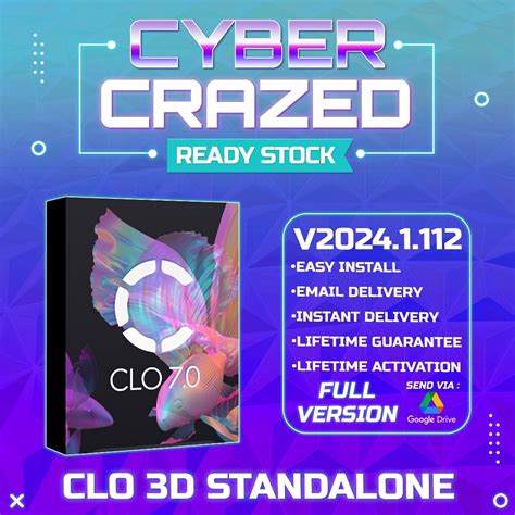 Jual Clo 3d Standalone 20241112 Full Version Versi Terbaru Shopee
