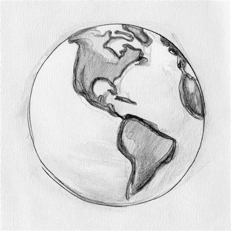 12000 Earth Pencil Drawing Pictures