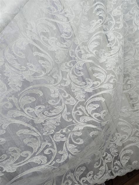 Тюль жакард білий Mira купити за найкращою ціною в Хмельницькому від компанії Textile Plus