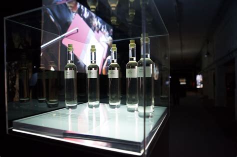 Opal Acrylic Uplit Display Case For Alcohol