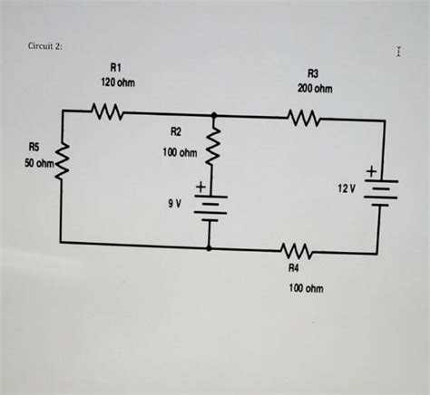 Solved A Label Each Circuit To Identify Loops And Chegg