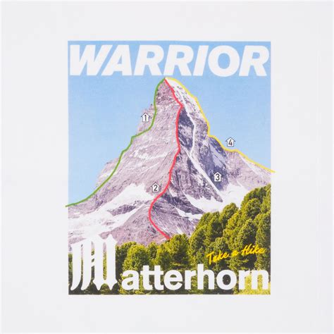 Matterhorn Tourist T Shirt Warrior Sports Shoes