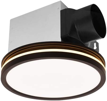 Akicon Bathroom Exhaust Fan With Light 80 Cfm 20 Sones Bathroom Fans