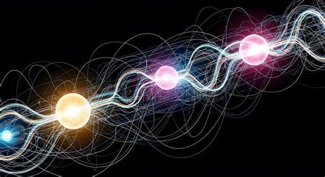 Abstract Network Of Interconnected Spheres With Electric Current Flow Stock Image Image Of