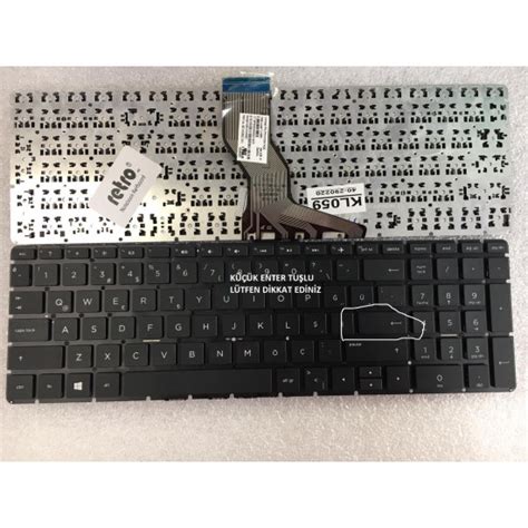 Hp 15-RB013NT Notebook Siyah Klavye - DSU5640BS2