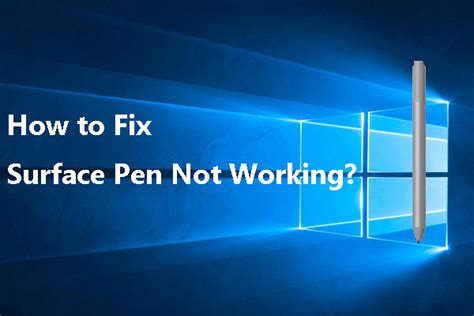 surface pen buttons work but not writing willingham mandked81