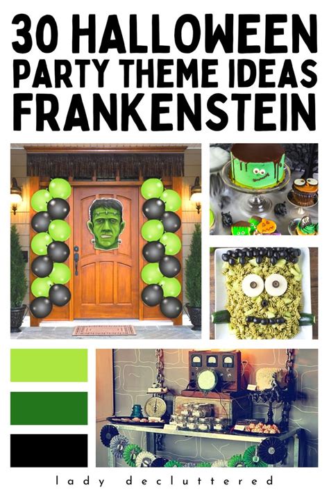 30 Halloween Party Theme Ideas Frankenstein Halloween Party Themes
