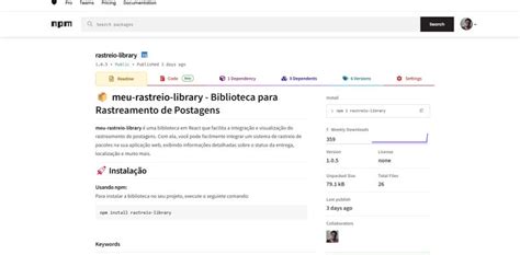Npmpackage Opensource Webdev Railson Santiago