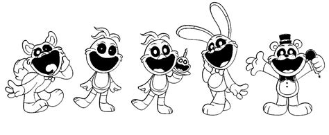 96 Free Smiling Critters Coloring Pages Complete Collection