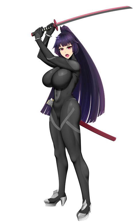 Ryu Seung Original Platform Footwear Absurdres Highres 1girl Arms Up Black Bodysuit