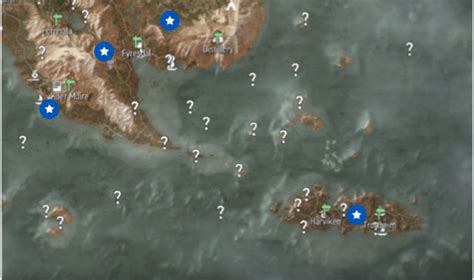 Witcher 3 Skellige Map