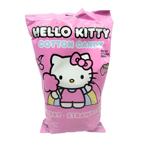 Hello Kitty Cherry Strawberry Cotton Candy 31oz Blair Candy Company