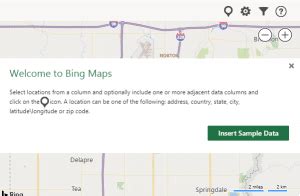 Bing Maps Excel University