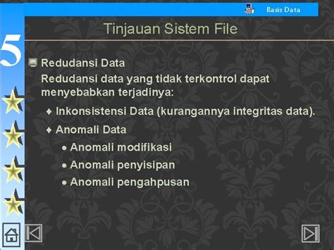 Sistem File Basis Data Sistem File Dan Basis