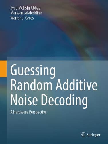 Ebook Guessing Random Additive Noise Decoding Cheap Pdf