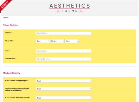 Patch Test Waiver Form Online Form Templates