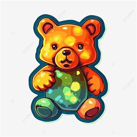 곰 Ii 벡터 스티커 아트 클립 아트 고립 된 만화 거미 곰 스티커 디자인 상표 Png 일러스트 및 벡터 에 대한 무료 다운로드 Pngtree