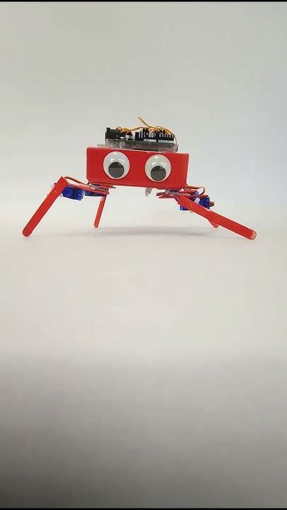 Diy Arduino Walking Robot Quadruped Youtube