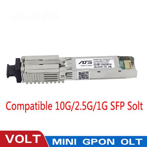Mini Gpon Olt Micro Vsolt Olt Stick 125g To 25g Plug And Play Support