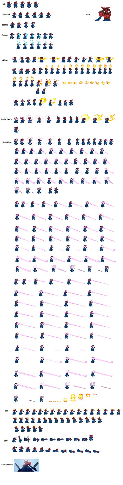 Tooya Sprite Sheet By Neomar654 On Deviantart