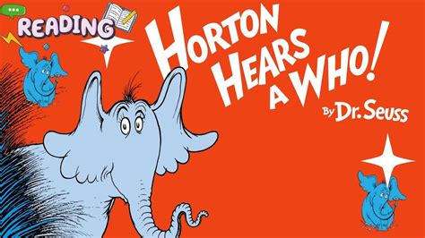 Dr Seuss Horton Hears A Who Story