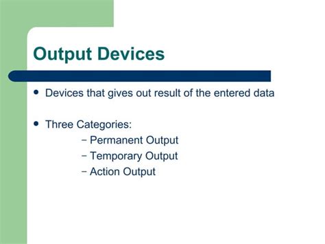 input output hardware ppt computer peripherals computing