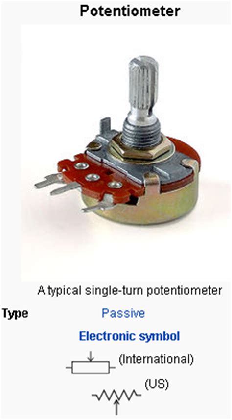 Arduino Servo Motor Control Rotation With Variable Resistor