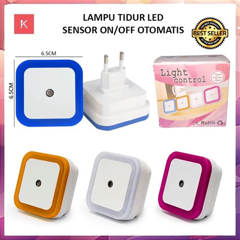 Jual Ang Lampu Tidur Led Sensor Cahaya Otomatis On Off Lampu Led Colok Listrik Dinding
