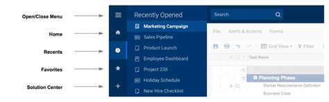 New Smartsheet Navigation Experience Smartsheet