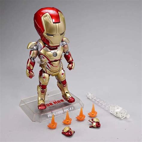 фигурка Marvel"Железный человек МК42"Коллекционная подвижные фигурки ...