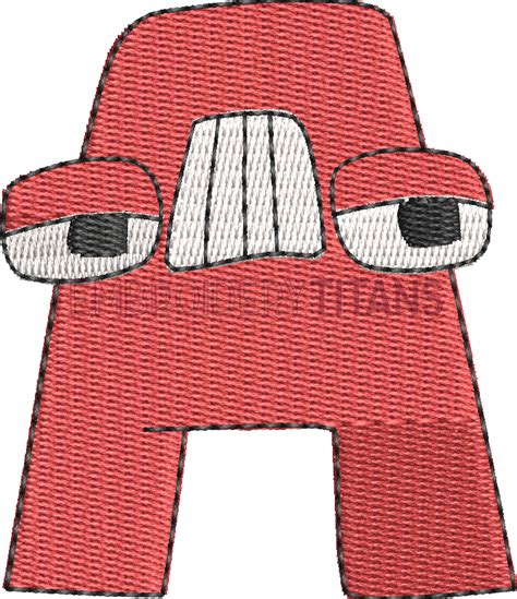 A Uppercase The Alphabet Lore Free Machine Embroidery Design Download