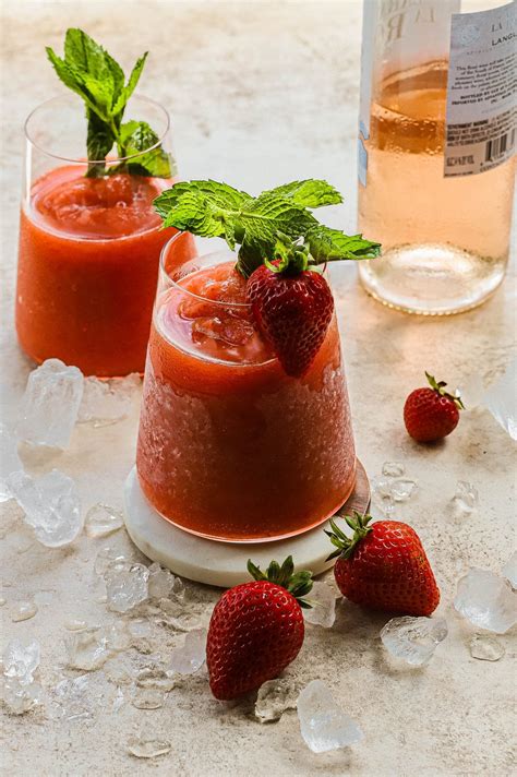 Easy Strawberry Peach Frose Recipe So Much Food