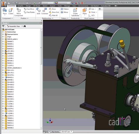 Inventor Basics Assembly Browser Folders Blog Cadline Community