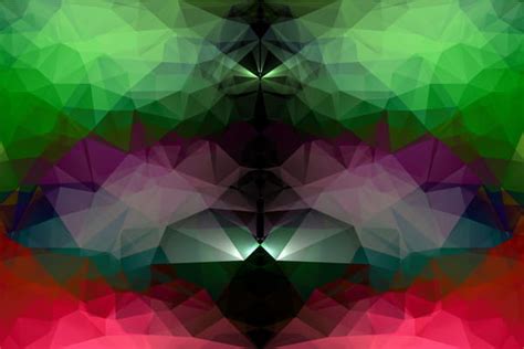 다각형 기하학적 빛나는 벡터 배경 Eps Uidownload