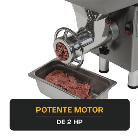 Molino Embutidor Rhino 2 Hp Refrigeración Comercial Agropecuario