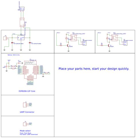 Esp8266relaymodulemodule Resources Easyeda