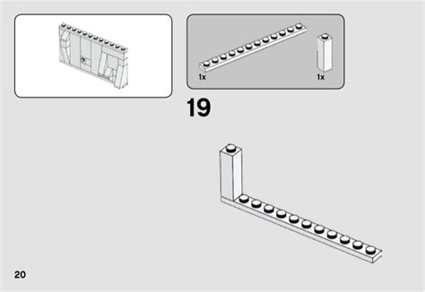 Lego Battle Of Hoth Th Anniversary Edition Instructions Star Wars Promotional