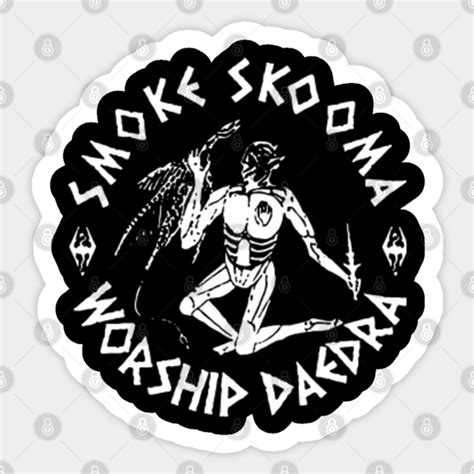 Smoke Skooma Worship Daedra Smoke Skooma Worship Daedra Sticker Id 319506 By Lina Forsgren