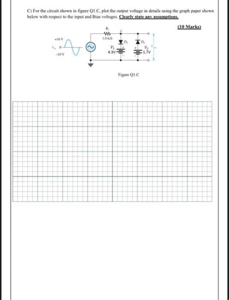 Solved Question Total Marks A For The Circuit Chegg