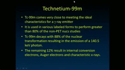 Physics Technitium 99m Generator Youtube