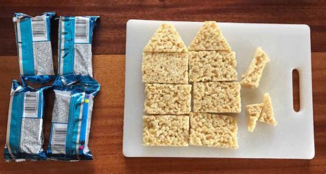 The Easiest Rice Krispie Gingerbread House Desert Chica