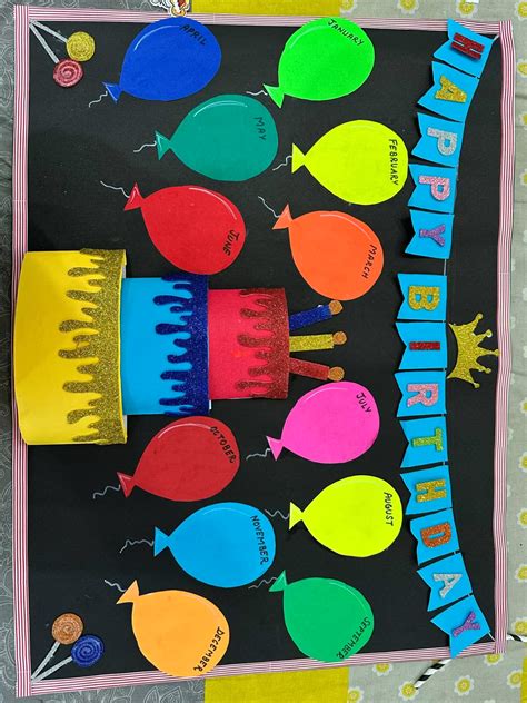 Birthday Board Ideas For Classroom